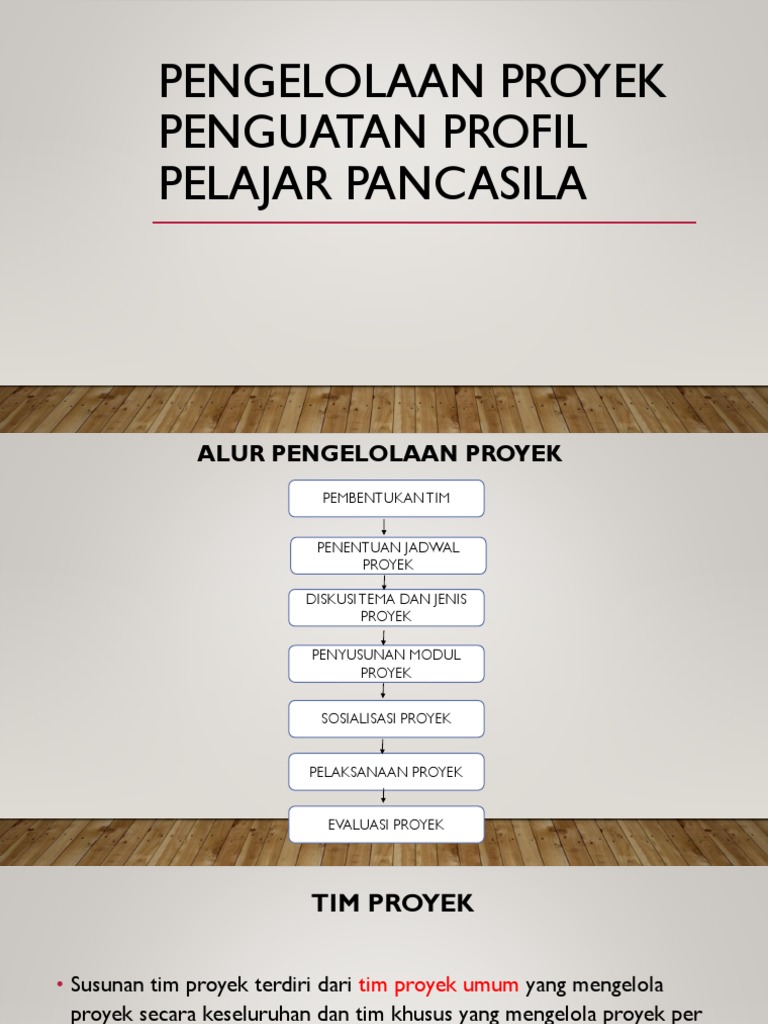Ppt Proyek Penguatan Profil Pelajar Pancasila Pdf