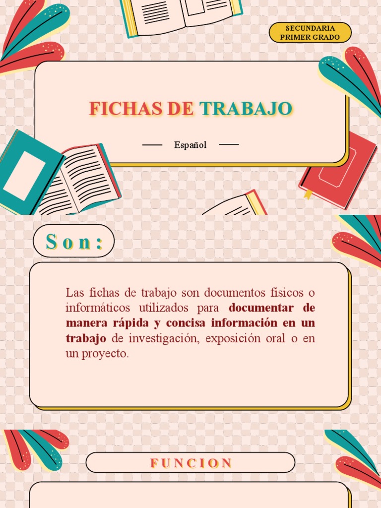 Fichas de Trabajo | PDF