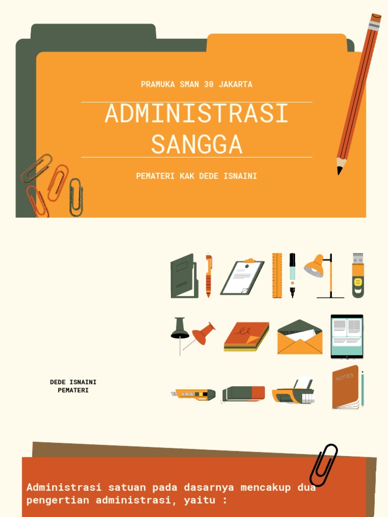 Administrasi Sangga | PDF | Karier & Perkembangan