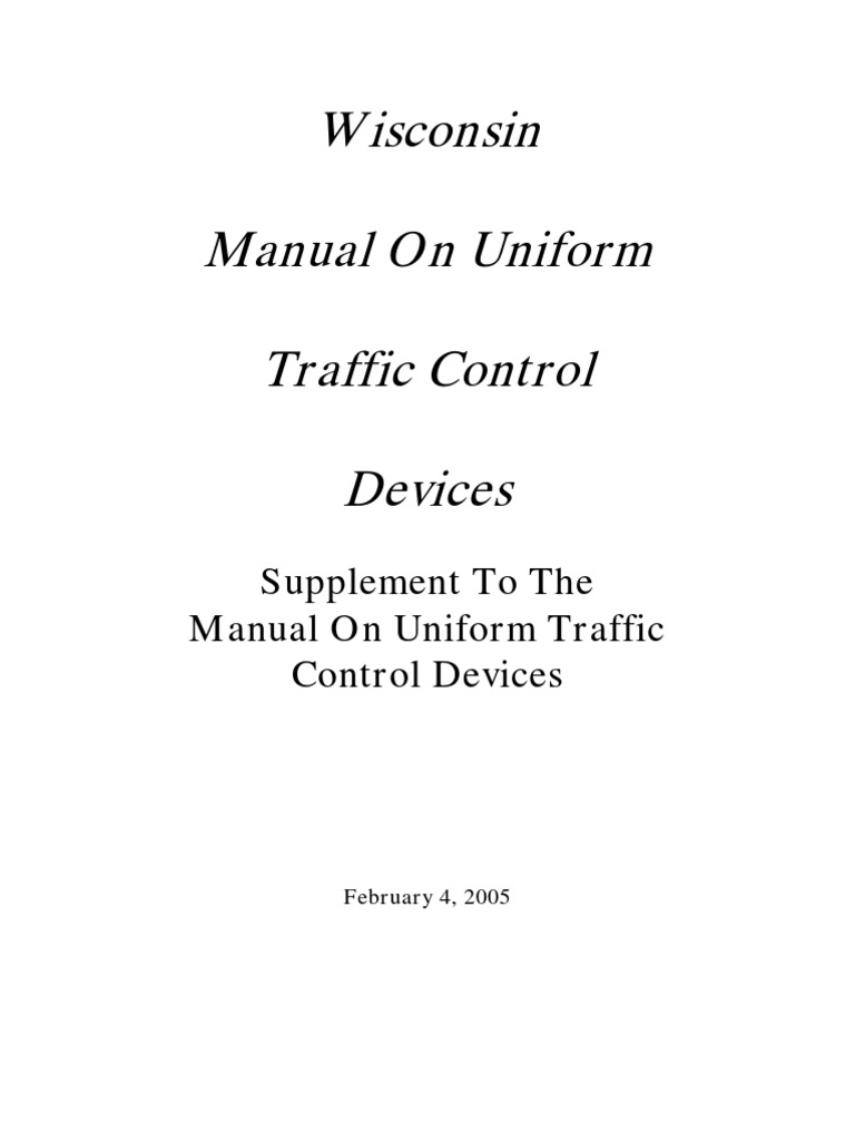 Wisconsin MUTCD | PDF | Controlled Access Highway | Speed Limit