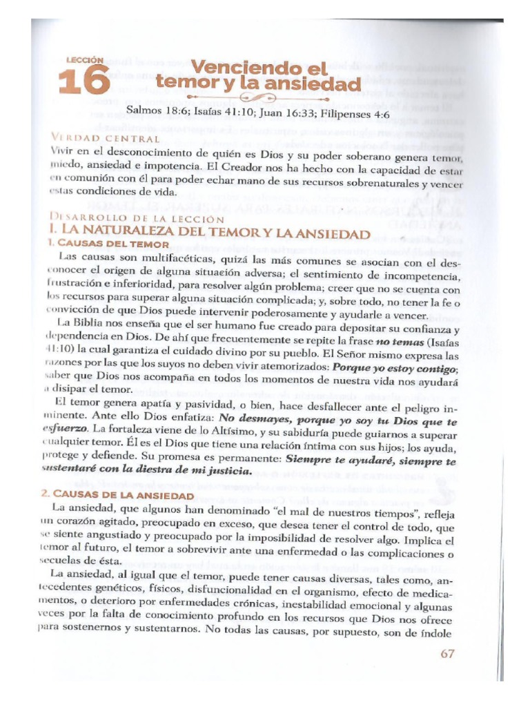 Leccion 16 Adultos | PDF