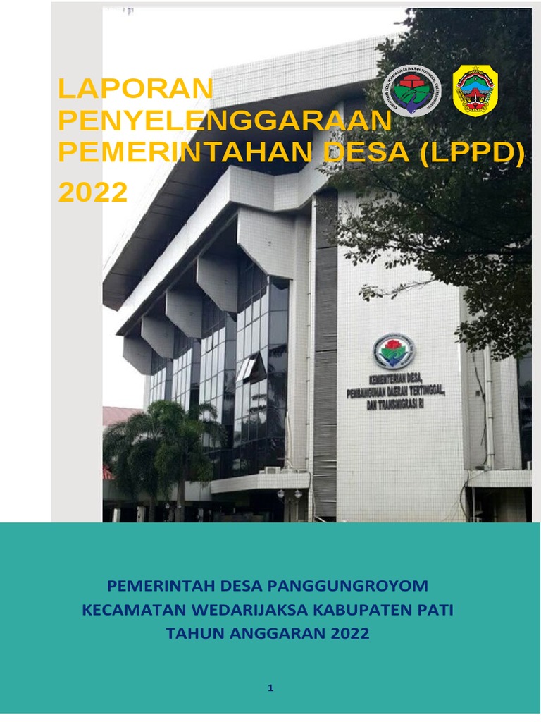 Cover LPPD 2022 | PDF | Pengelolaan Keuangan & Uang | Sains & Matematika