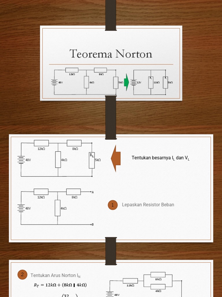 Menghitung Tegangan dan Arus Norton dari Sistem Kumparan | PDF