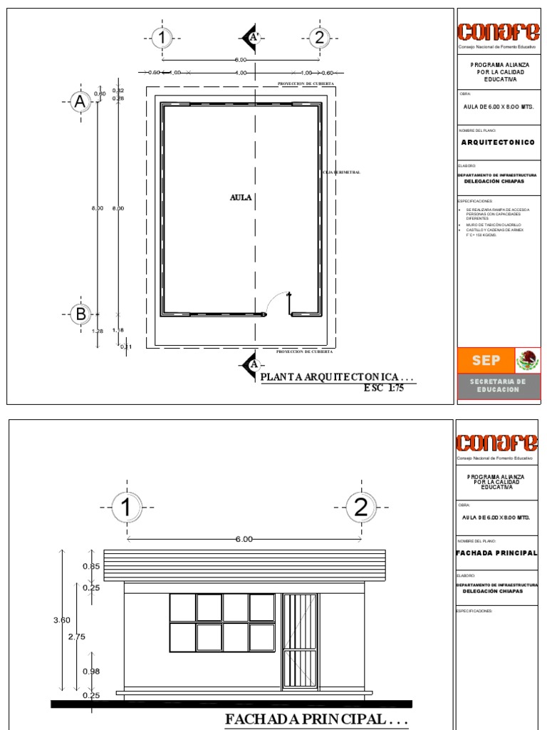 AULA 6X8 OK (Lamina) | PDF
