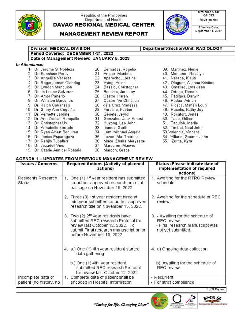 December 2022 MRR | PDF | Health Care | Medicine