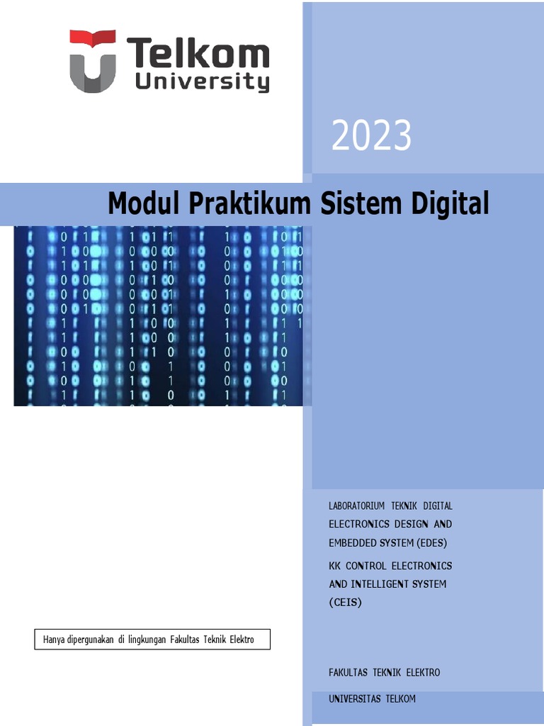Modul Praktikum Sistem Digital 2023 | PDF | Teknologi & Rekayasa