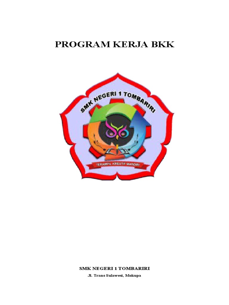 Program Kerja BKK SMK Negeri 1 Tombariri | PDF | Karier & Perkembangan
