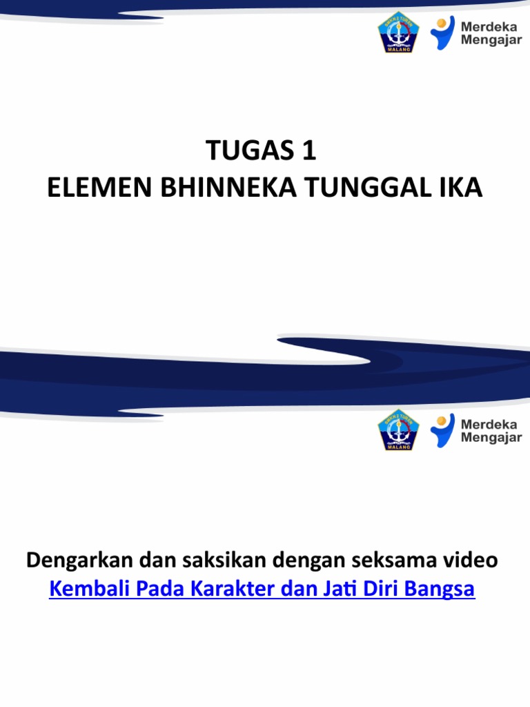 Tugas 1 Elemen Bti | PDF | Ilmu Sosial | Seni & Disiplin Bahasa