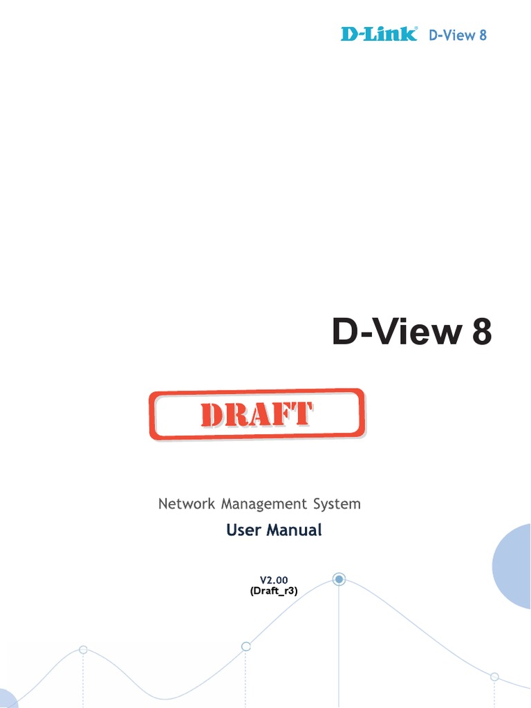 D-View 8 Manual v2.00 (Draft) r3 | PDF | Computer Network | Mongo Db