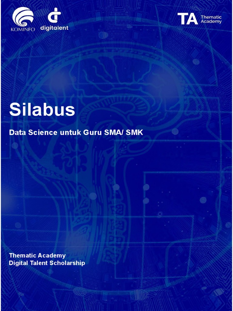 Silabus - Data Science Untuk Guru SMA - SMK | PDF | Karier & Perkembangan | Bisnis