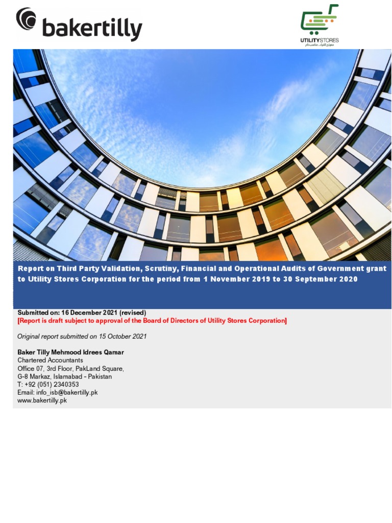 USC Third Party Validation Report - 16 December 2021 | Download Free ...