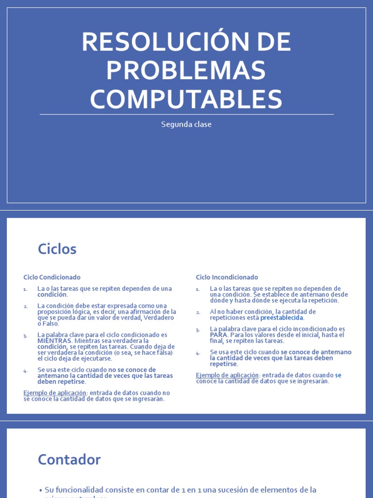 U1 ClaseTeórica2 Del 13 - 4 - 22 | PDF | Algoritmos | Matemáticas Aplicadas