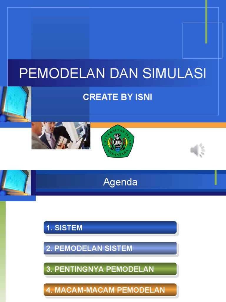 Pemodelan Dan Simulasi - Materi1 | PDF