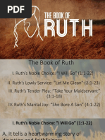 Ruth Bible Study | PDF | Book Of Ruth | Naomi (Biblical Figure)