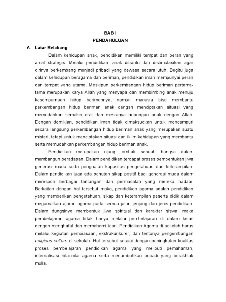 Program Kerohanian di SMA N 1 Pajangan | PDF | Agama & Spiritualitas