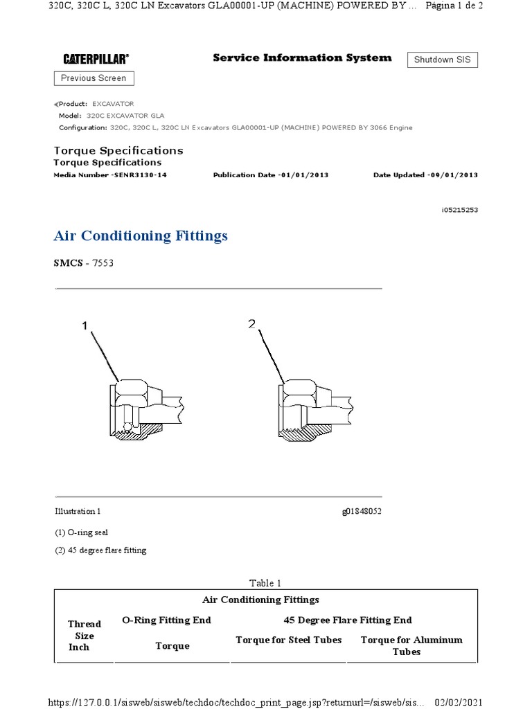 Torque-Air Conditioning Fittings | PDF | Manufactured Goods | Vehicles