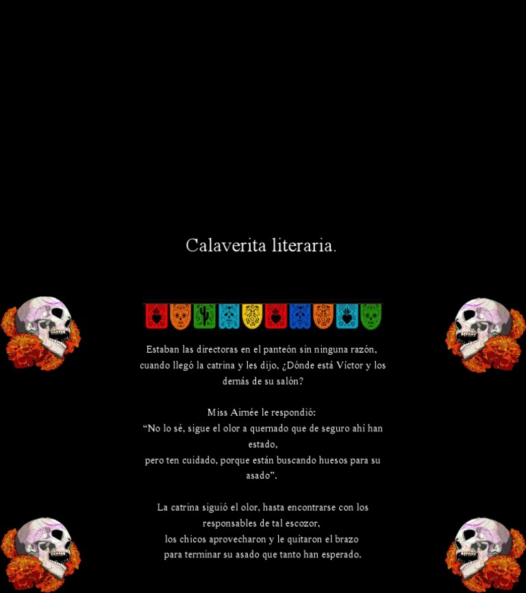 Calaverita Literaria | PDF