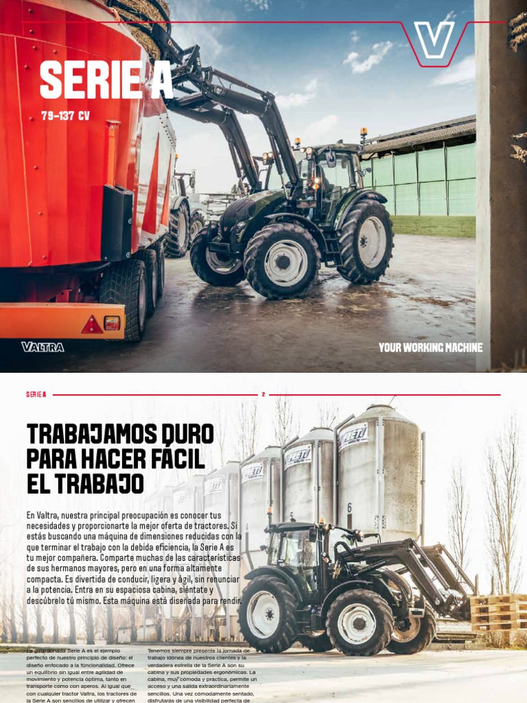 Valtra-A5-Series-Brochure-Es - Draft - 06092021 - 03 | PDF | Tractor ...