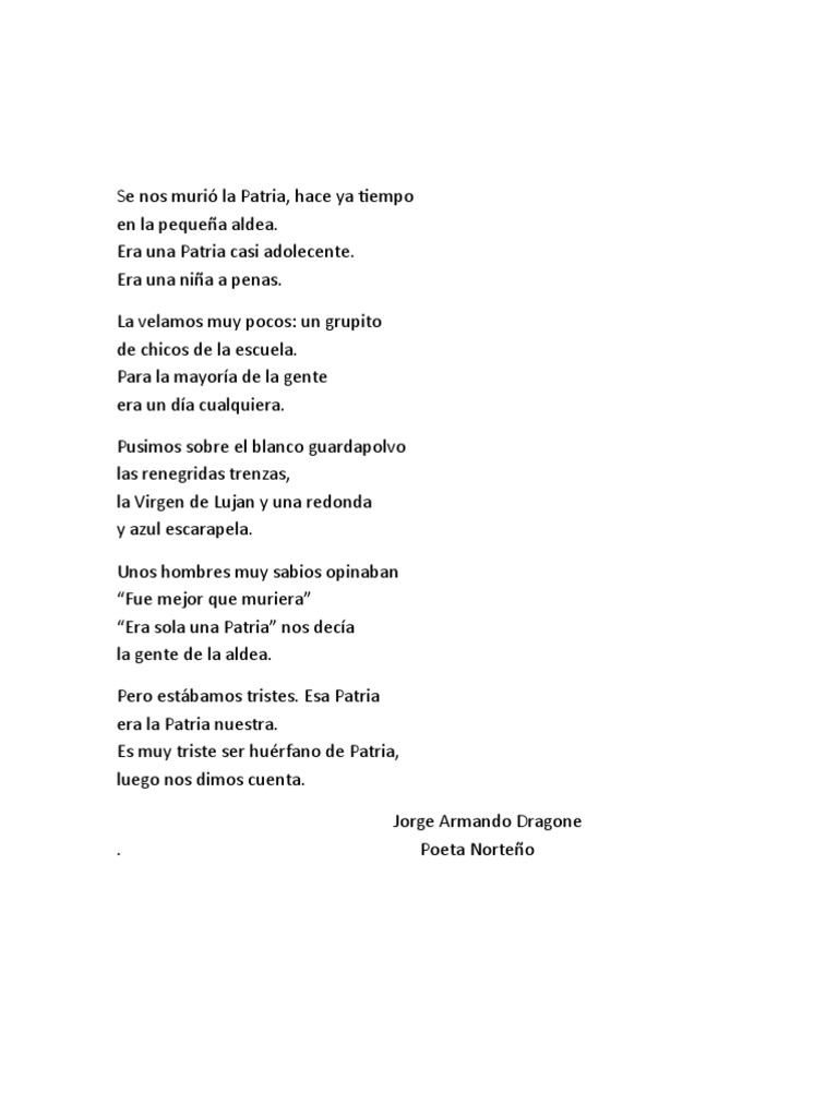 Se Nos Murió La Patria | PDF