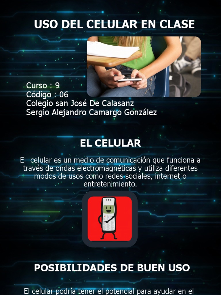 Uso Del Celular en Clase | PDF