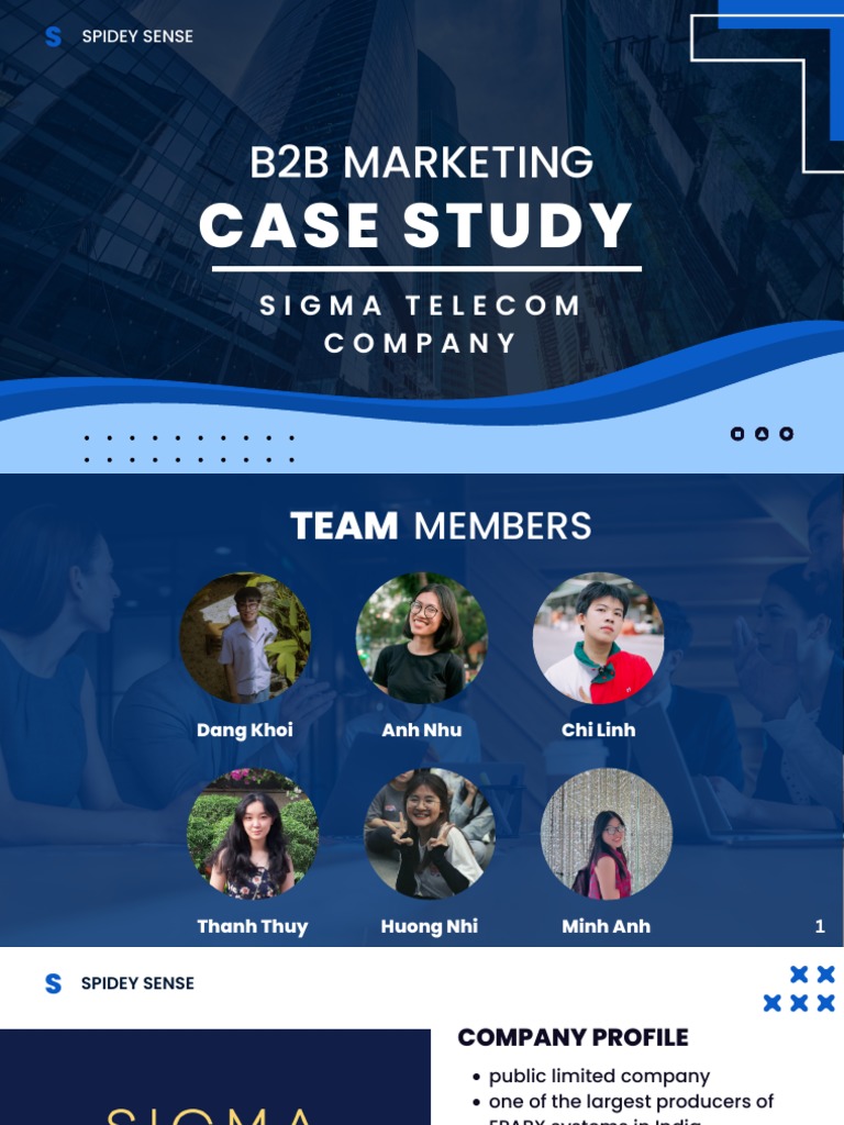 Sigma Telecom Company Case Analysis | PDF | Profit (Economics) | Luxury ...