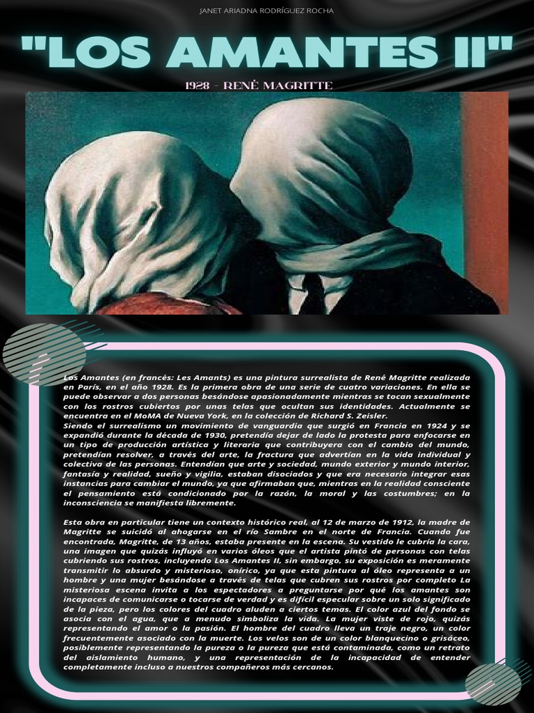 Los Amantes de René Magritte: Análisis | PDF | Pinturas | Surrealismo