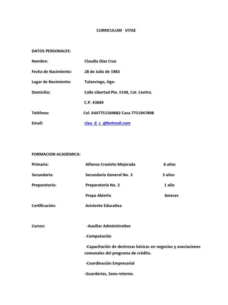CV 2023 | PDF