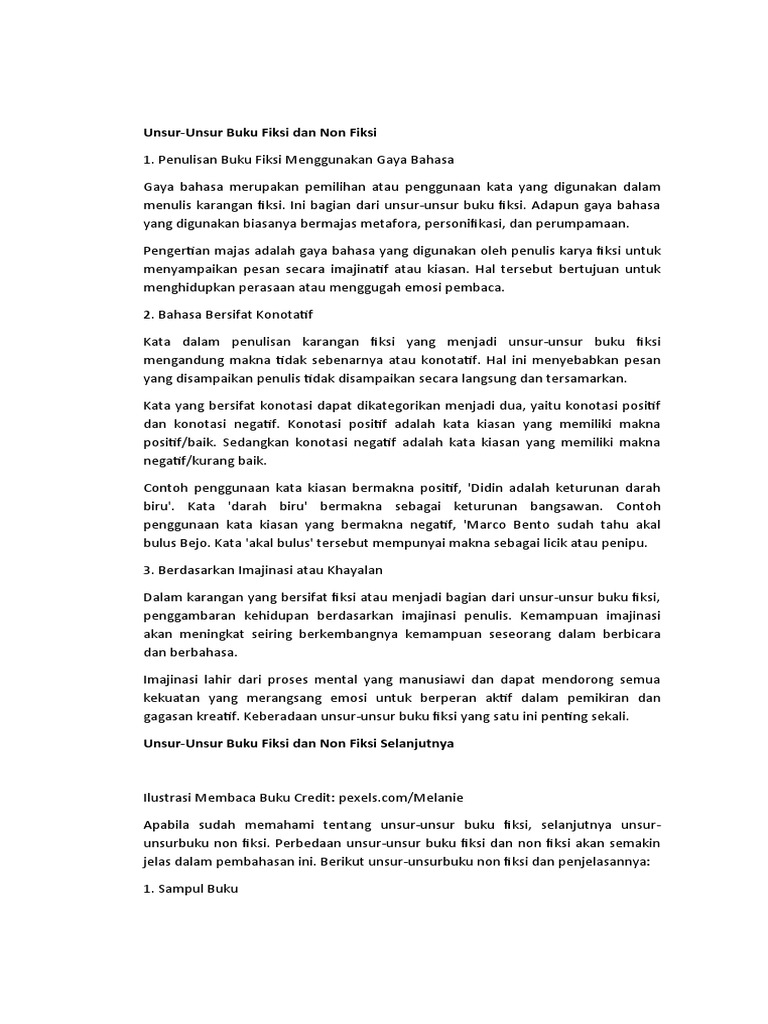Unsur | PDF | Fiksi Umum