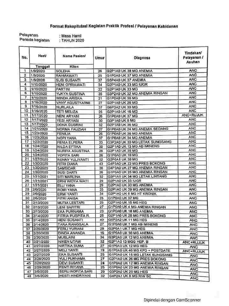 Hamil 2020 Intan 11zon | PDF