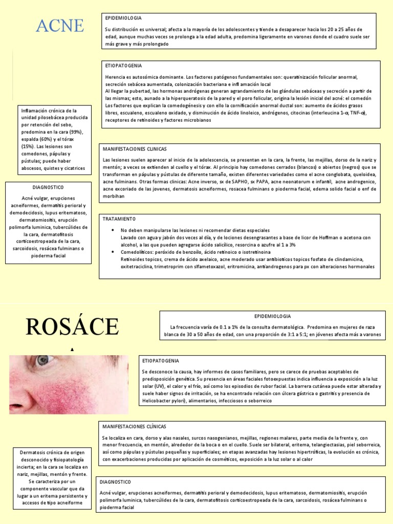 Acne Rosacea | PDF | Medicina | Condiciones cutáneas