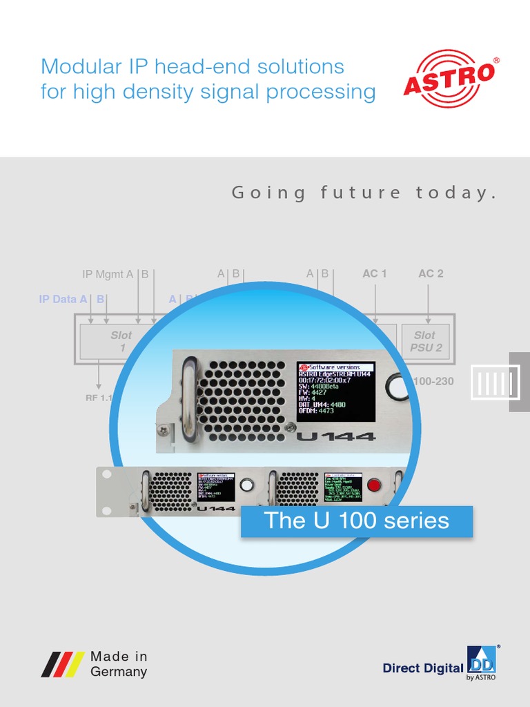 Prospekt U 100 Serie - Engl - Webversion | PDF | Power Supply ...