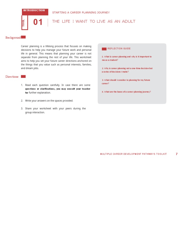 Career Planning Pdf Decision Making Motivation