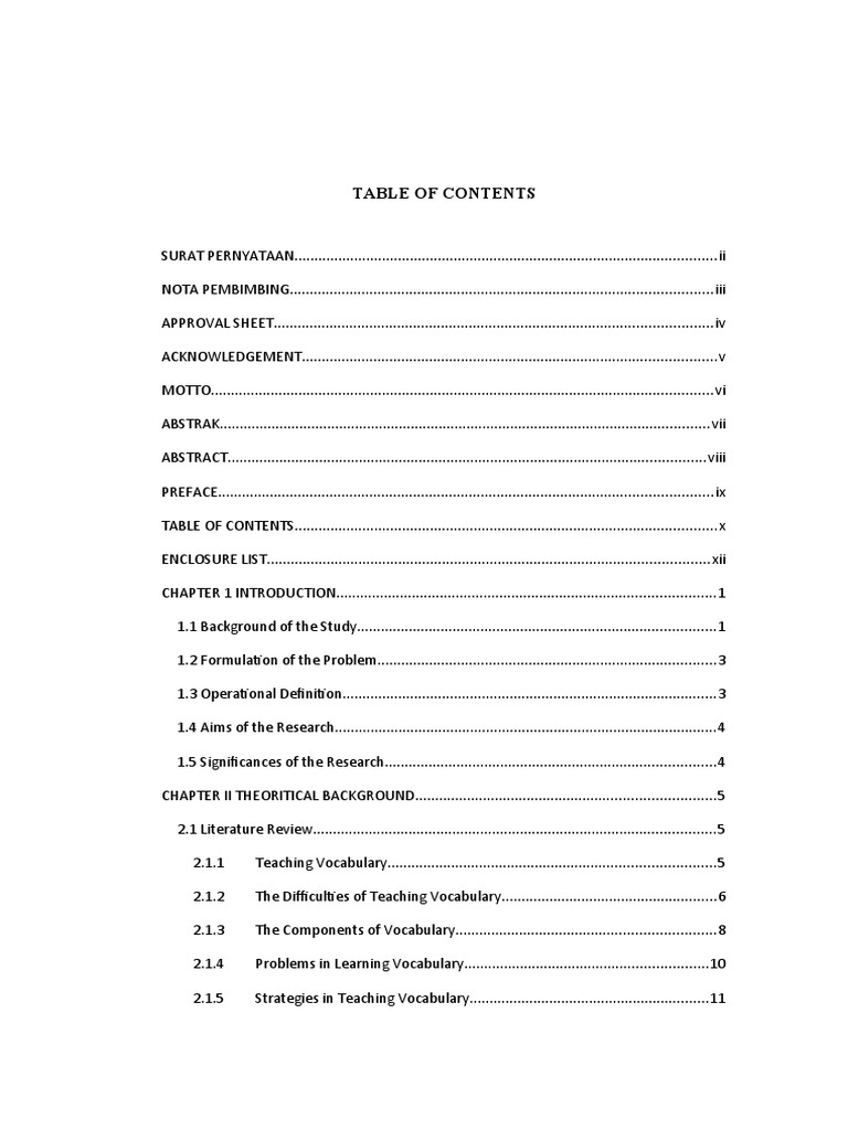 Table of Contents | Download Free PDF | Methodology | Learning