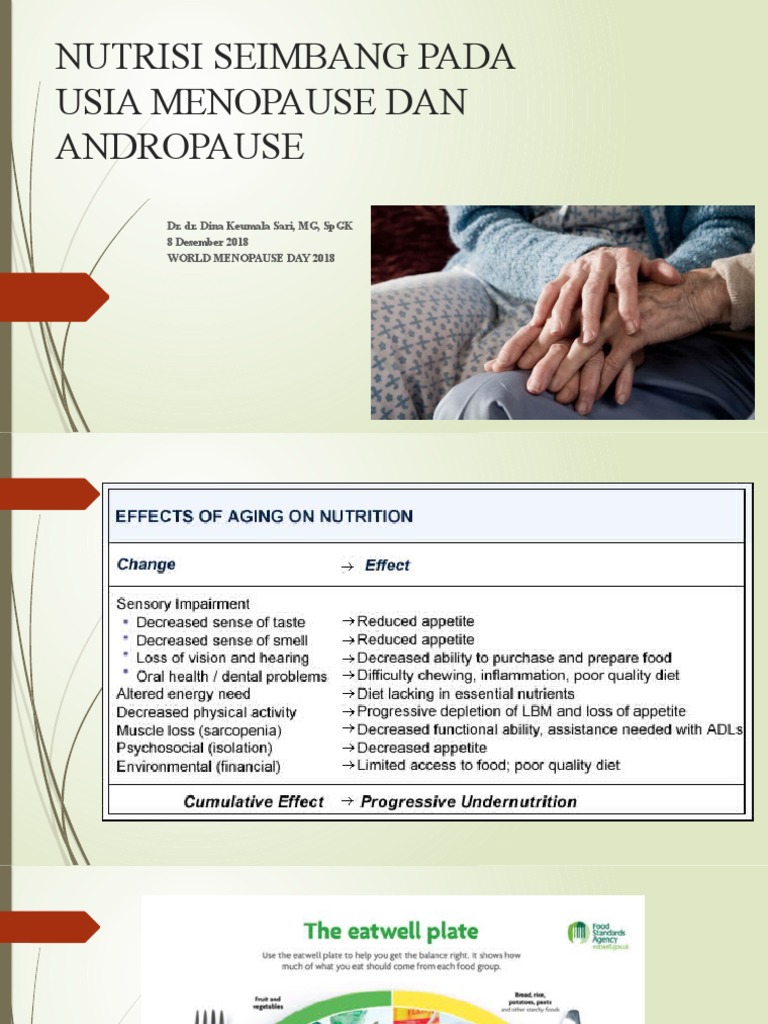 Dina, SP - Gk. Nutrisi Menopause Dan Andropause | PDF