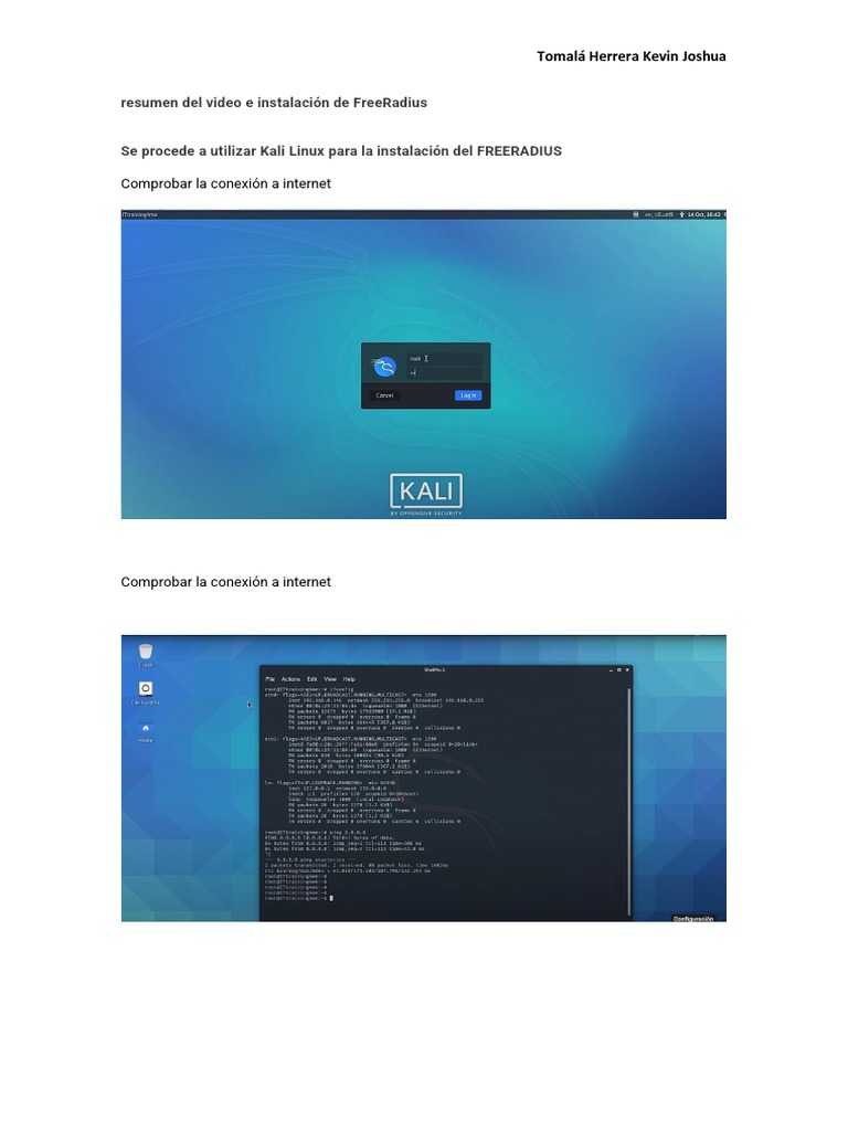 Resumen Del Video e Instalación de FreeRadius | PDF