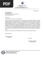Request Letter For SOA | PDF