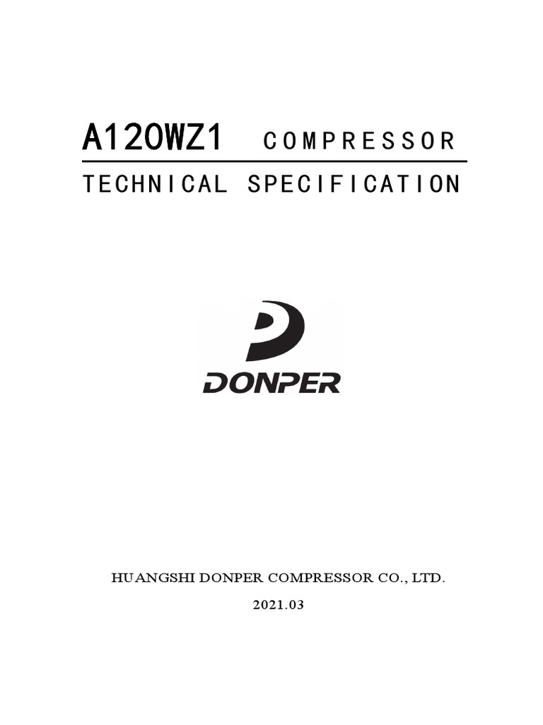 Ficha Tecnica DONPER 1 - 6 | PDF | Relay | Capacitor