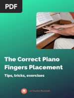 Guide 8 Piano Exercises | PDF | Hand | Piano