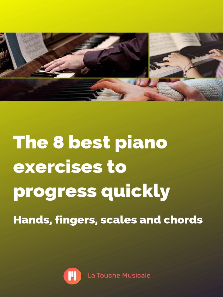 Beginner Piano Exercises Guide | PDF | Hand | Piano