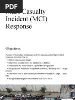MCI Drill Scenarios and Triage Examples | PDF | Breathing ...