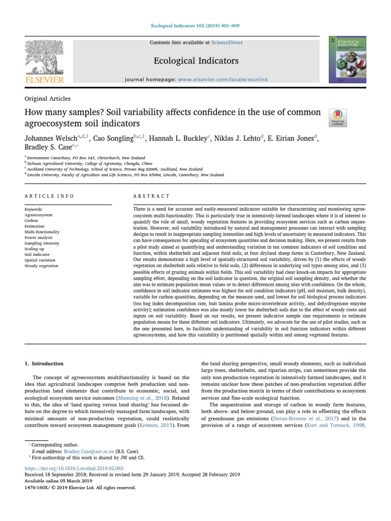 ¿How Many Samples | PDF | Soil | Ecosystem