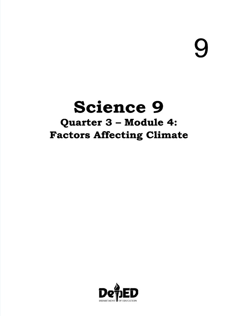 Four Climate Factors Explained | PDF | Science & Mathematics