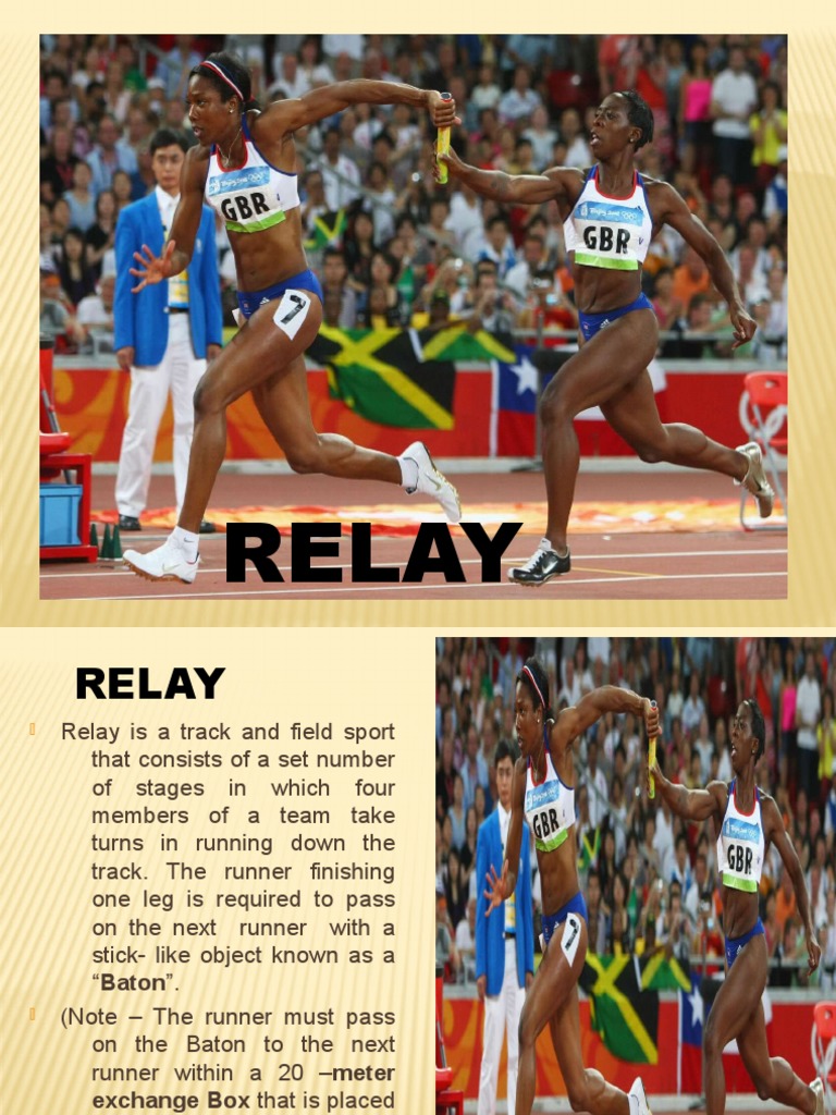 Relay | PDF | Track And Field | Individual Sports