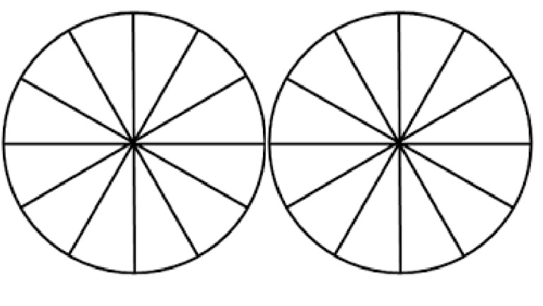 Circulos Recortable 12 Partes | PDF