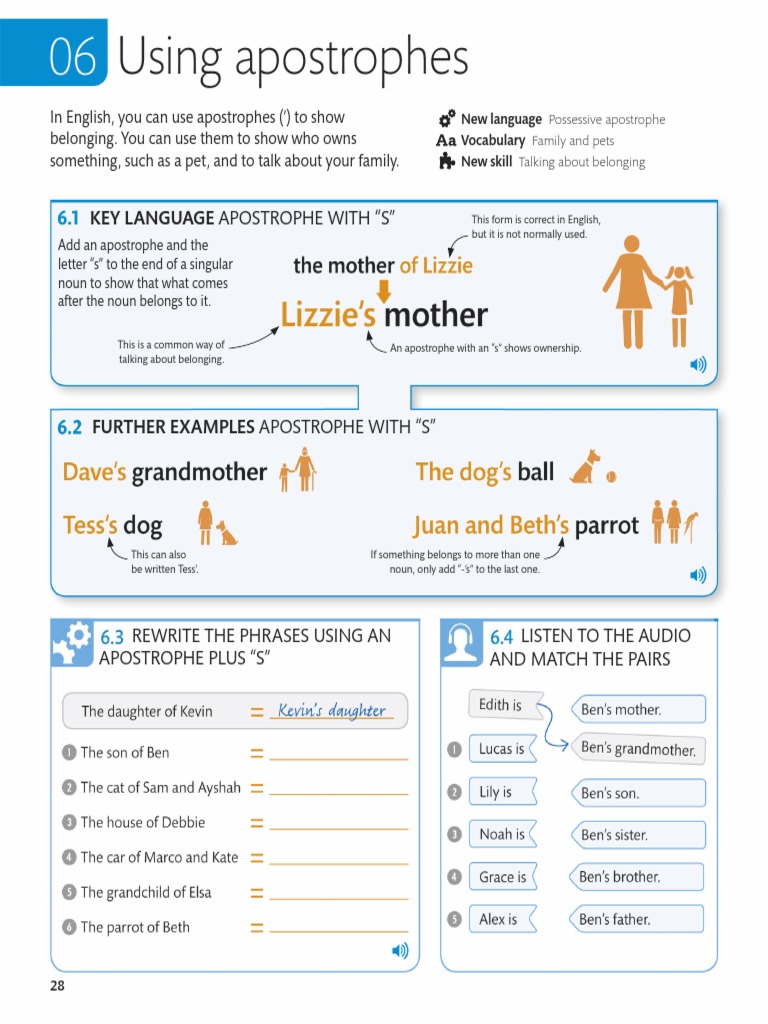 Using Apostrophes | PDF