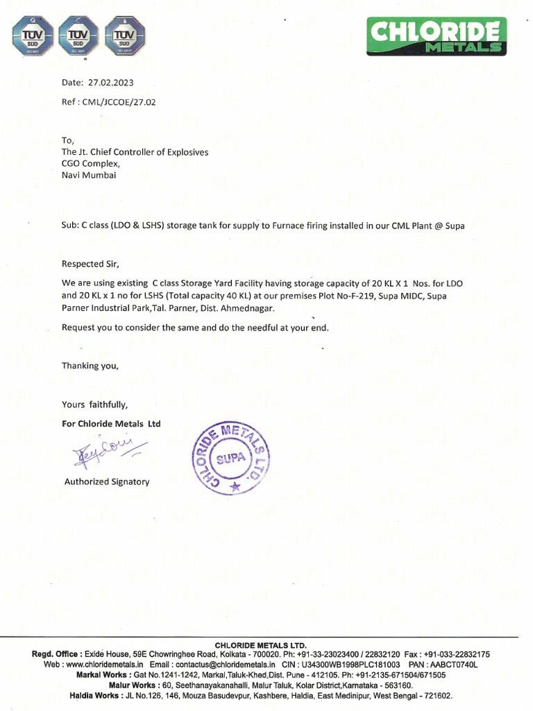 Process Letter | PDF