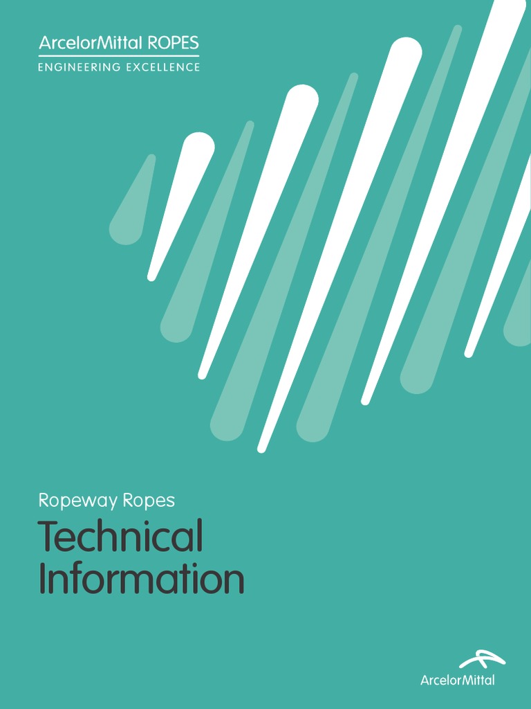Ropeway Ropes Technical Guide | PDF | Rope | Wire