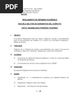 Reglamento Regimen Interno Ffaa Bolivia | PDF | Disciplinas | Militar