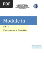 Sample Module Outline | PDF | Educational Assessment | Pedagogy