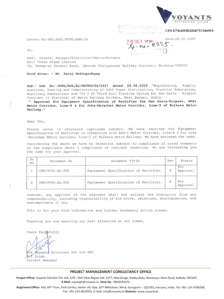 Rectifier Approved Copy - Pkg-II | PDF